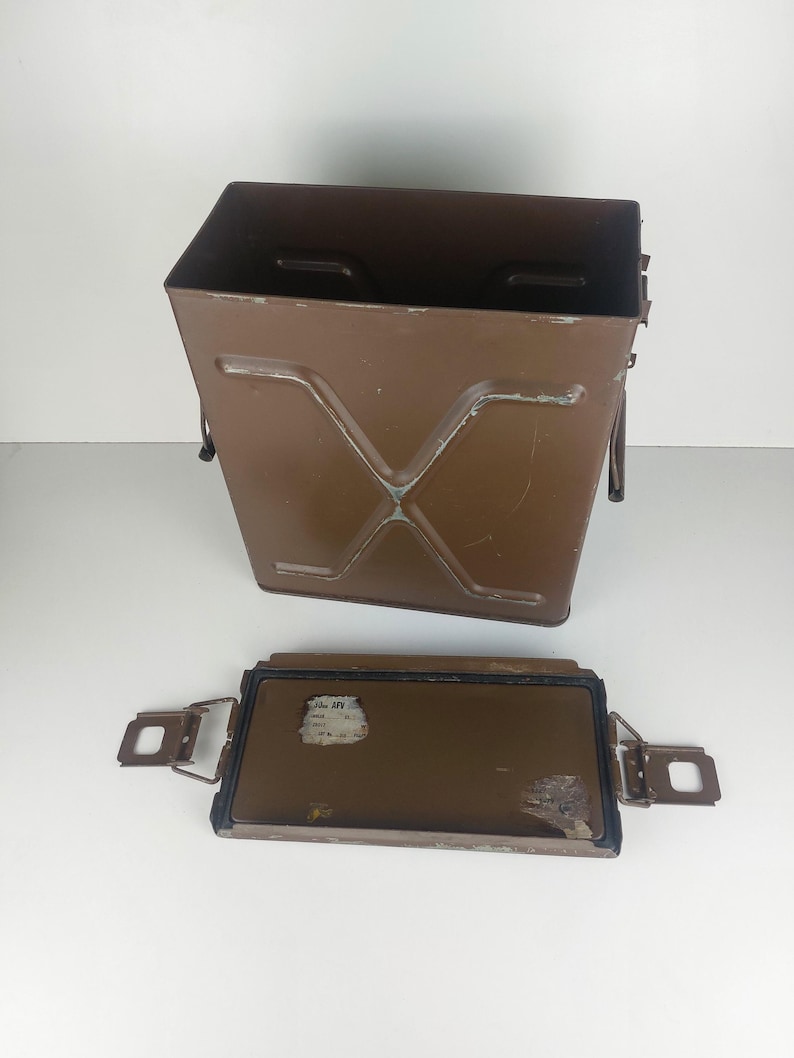 Vintage Military Metal Box, Army Box, Vintage Box, Metal Box, Army ...
