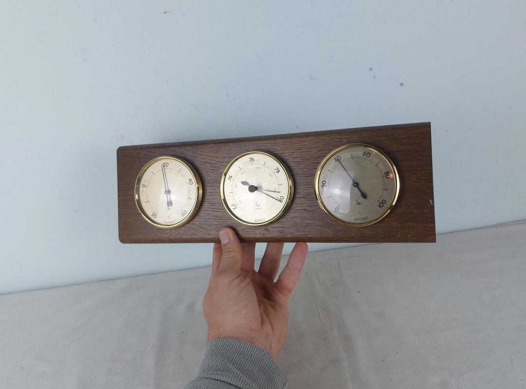 Vintage Thermometer, Germany Thermometer, Wall Thermometer, Wall Decor ...