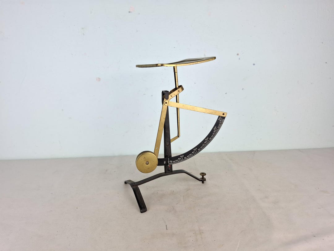 Letter Scale, Vintage Scale, Metal Scale, Germany Scale, Collectable ...