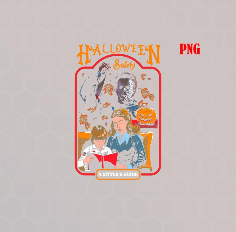 Halloween Safety Png , Horror Graphic PNG File, Digital Download ...
