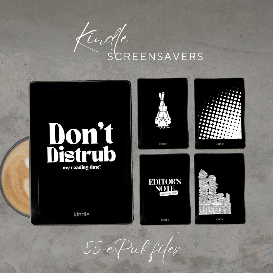 Custom Kindle Screensavers | Aesthetic Digital Screensavers for Kindle ...