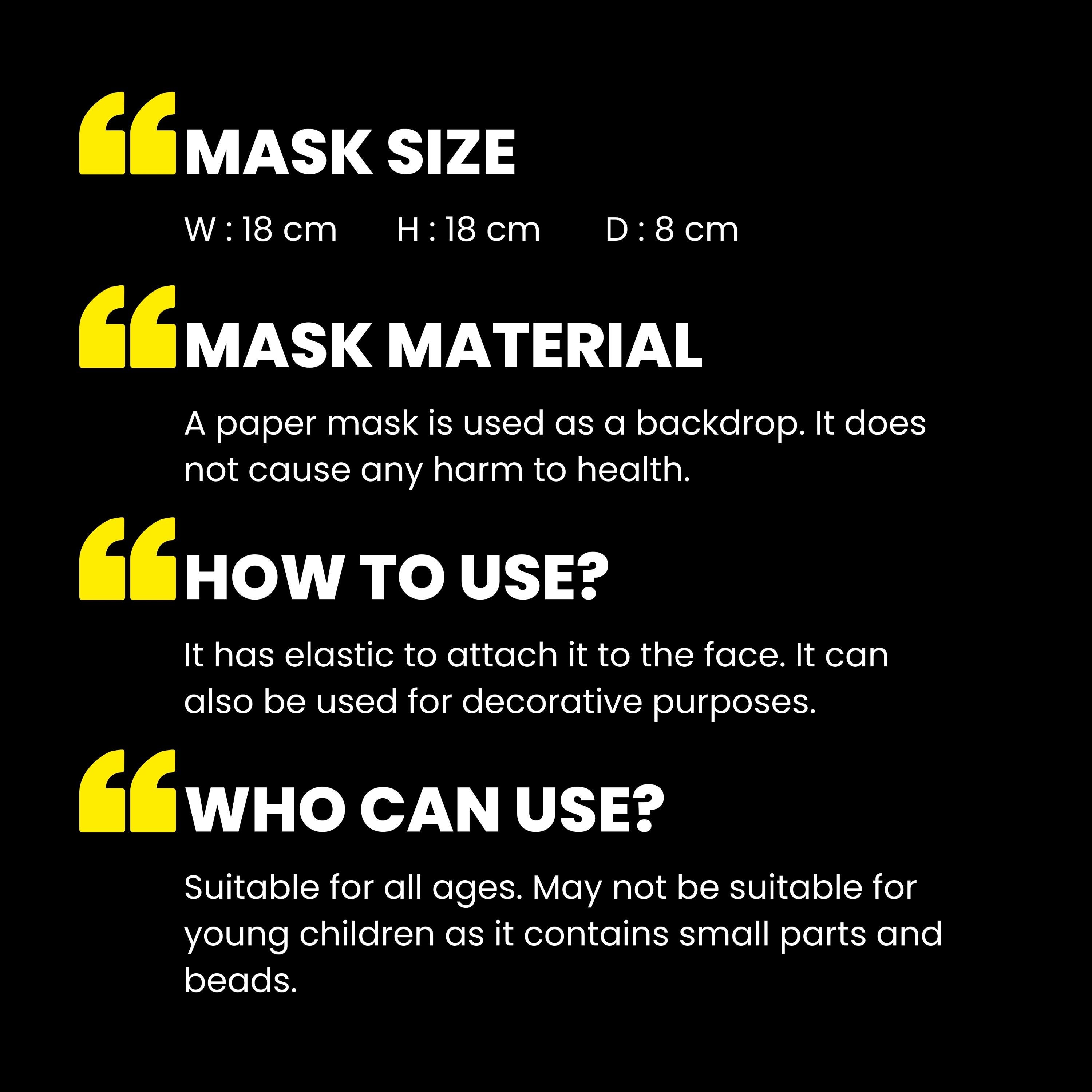 Cat Mask, Party Mask, Cute Cat Mask, Decoration Items, Mask, Party ...