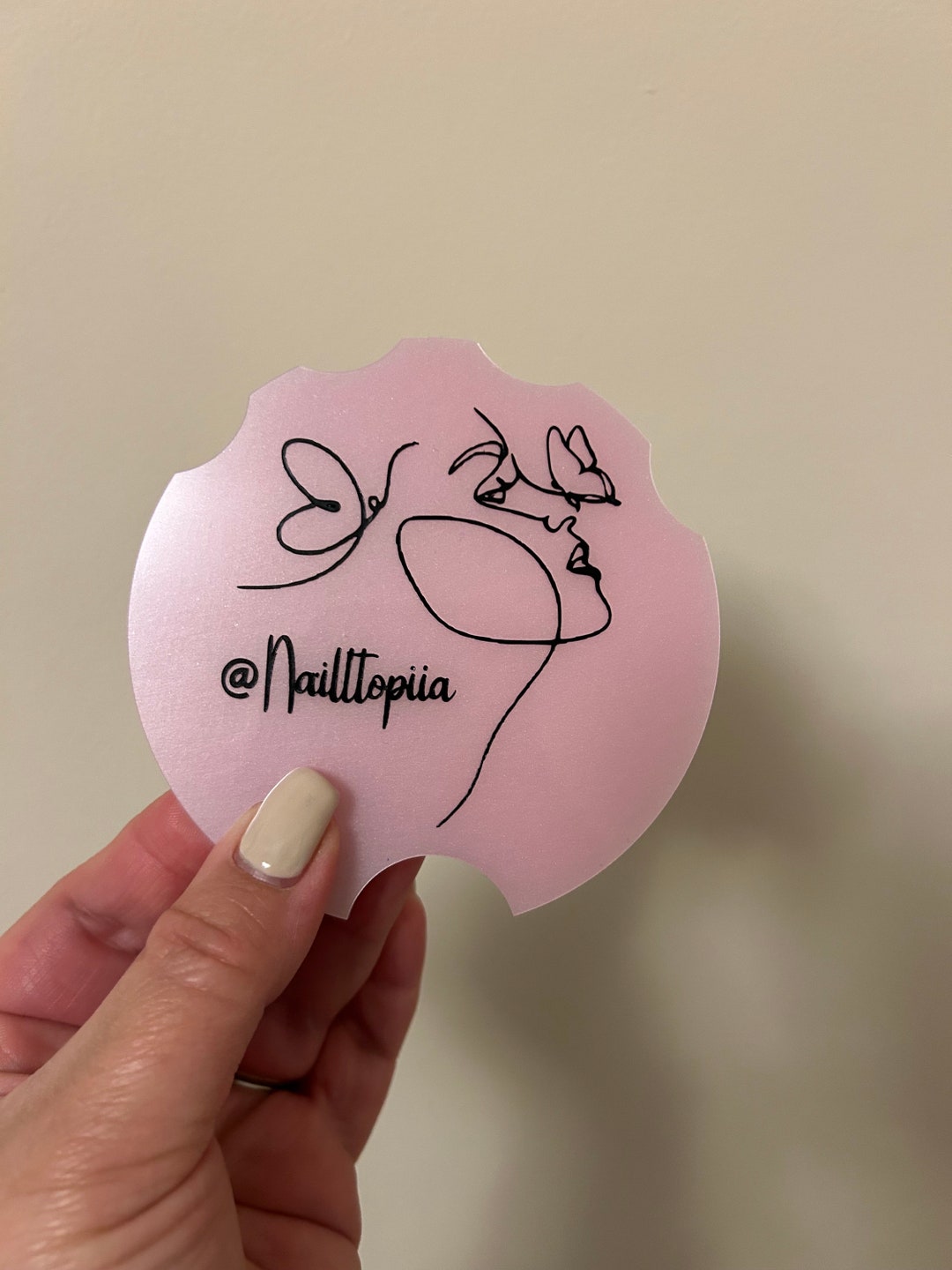 Personalised Nail Prop, Nail Advertising Tool, Nail Tech Prop, Nailfie ...