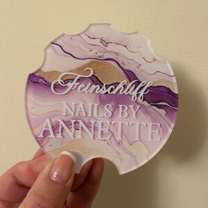 Personalised Nail Prop, Nail Advertising Tool, Nail Tech Prop, Nailfie ...