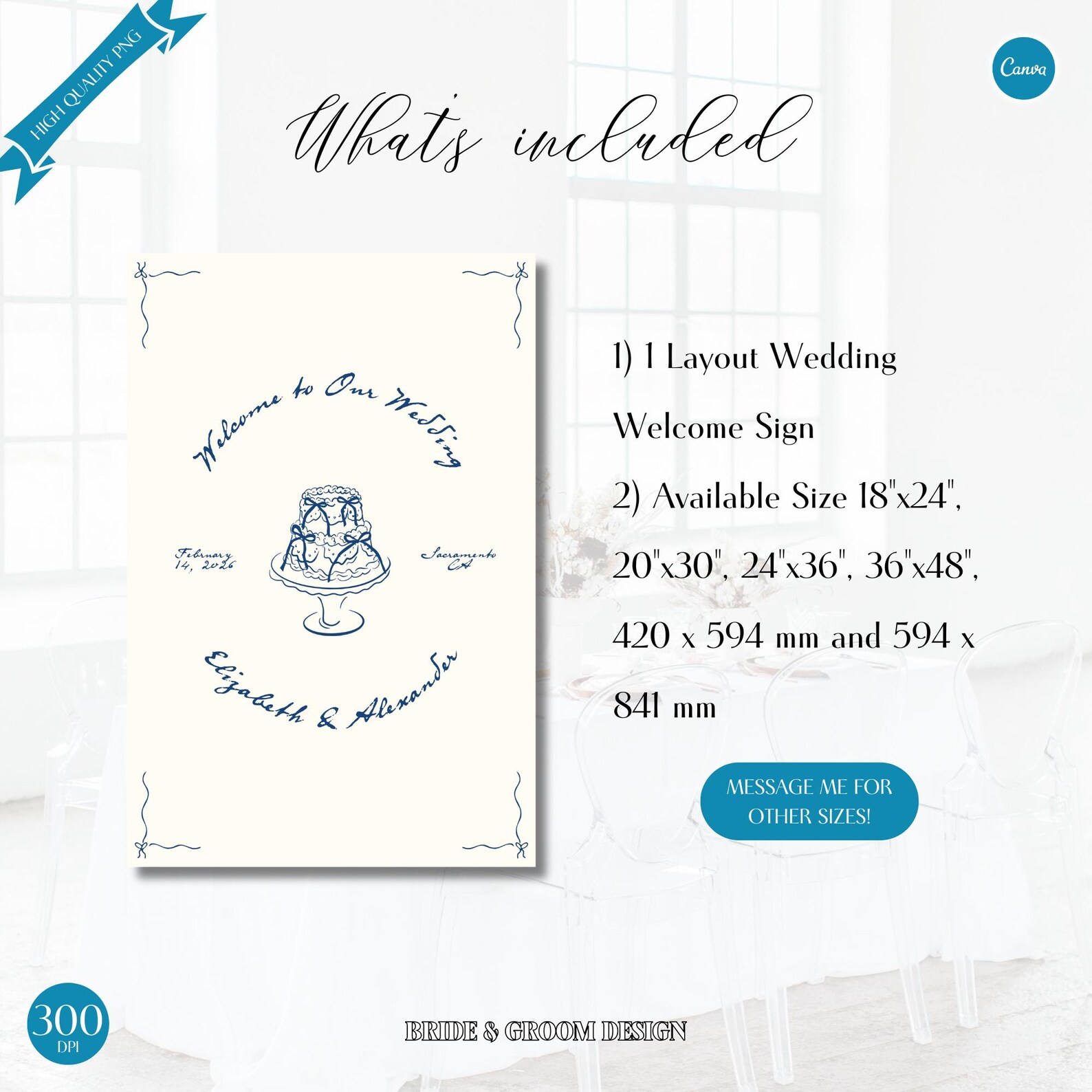Wedding Welcome Sign, Wedding Signage, Entrance Sign, Ceremony Sign ...