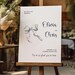 Timeless Bow Wedding Welcome Sign Template, Editable Wedding Sign ...