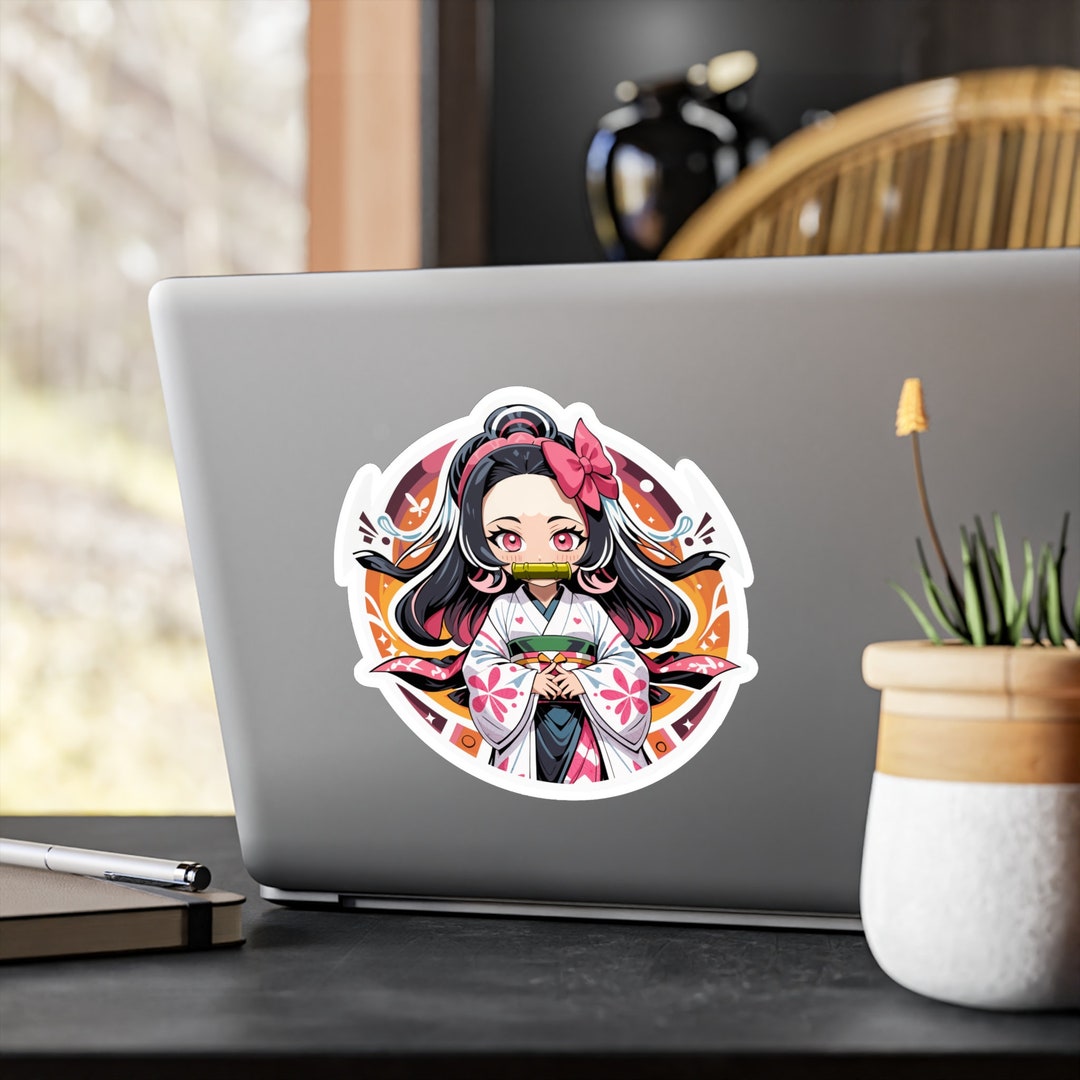 Demon Slayer Nezuko Vinyl Sticker - Etsy