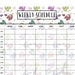 Printable Among Us "kinda Sus" Weekly Hourly Planner - Weekly Schedule ...