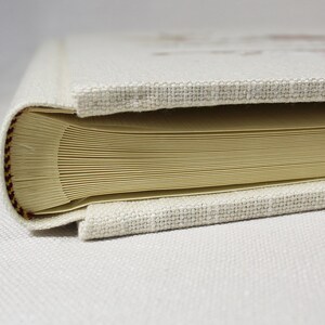 Personalised Wedding Photo Album, Linen Photo Album - Etsy