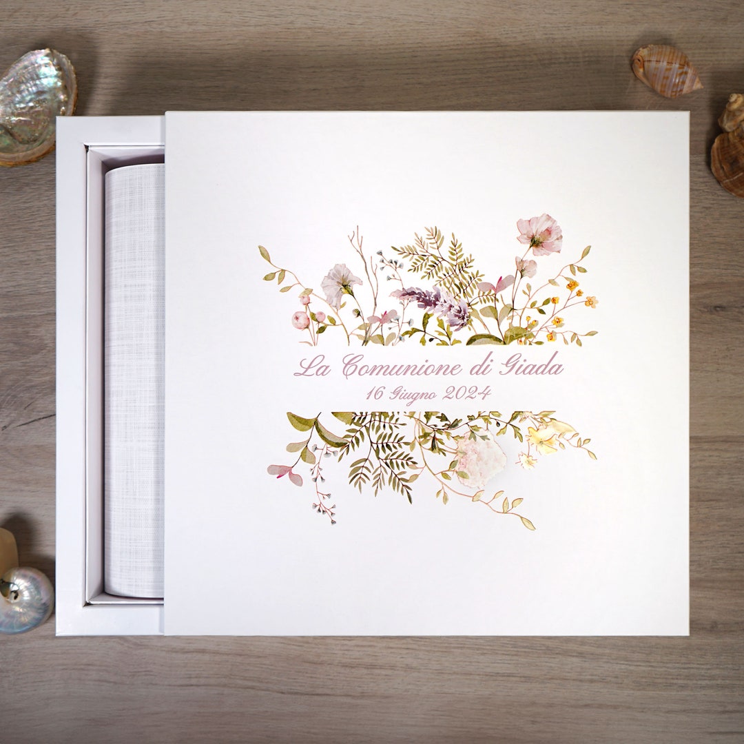 Gold Box Design, Wedding Album Box 30X30, Guest Book Box, Photo Album ...