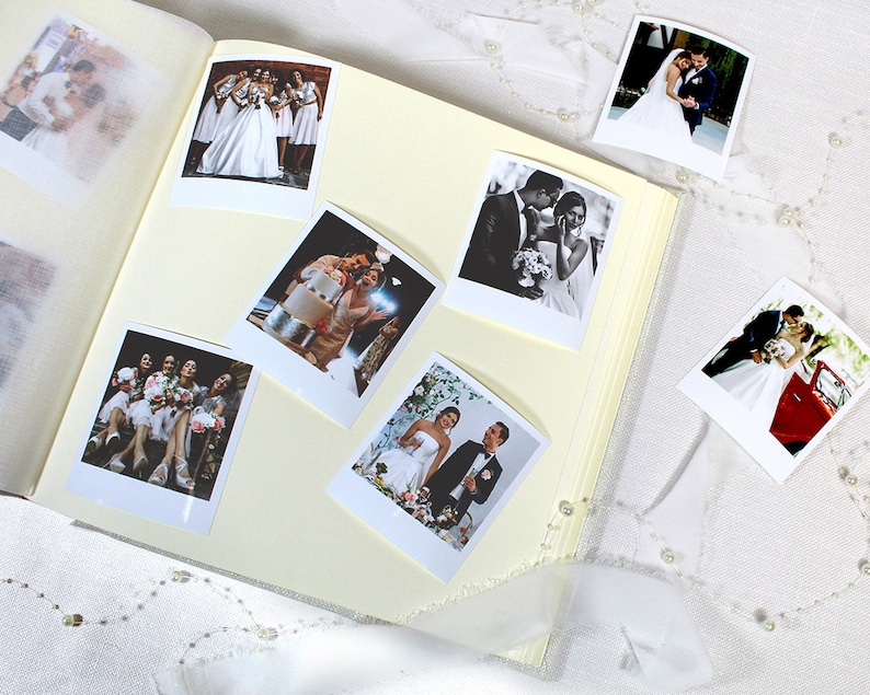 Personalised Wedding Photo Album, Linen Photo Album - Etsy