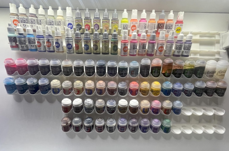 Wall-mounted Paint Rack for Citadel Paint Pots - Etsy