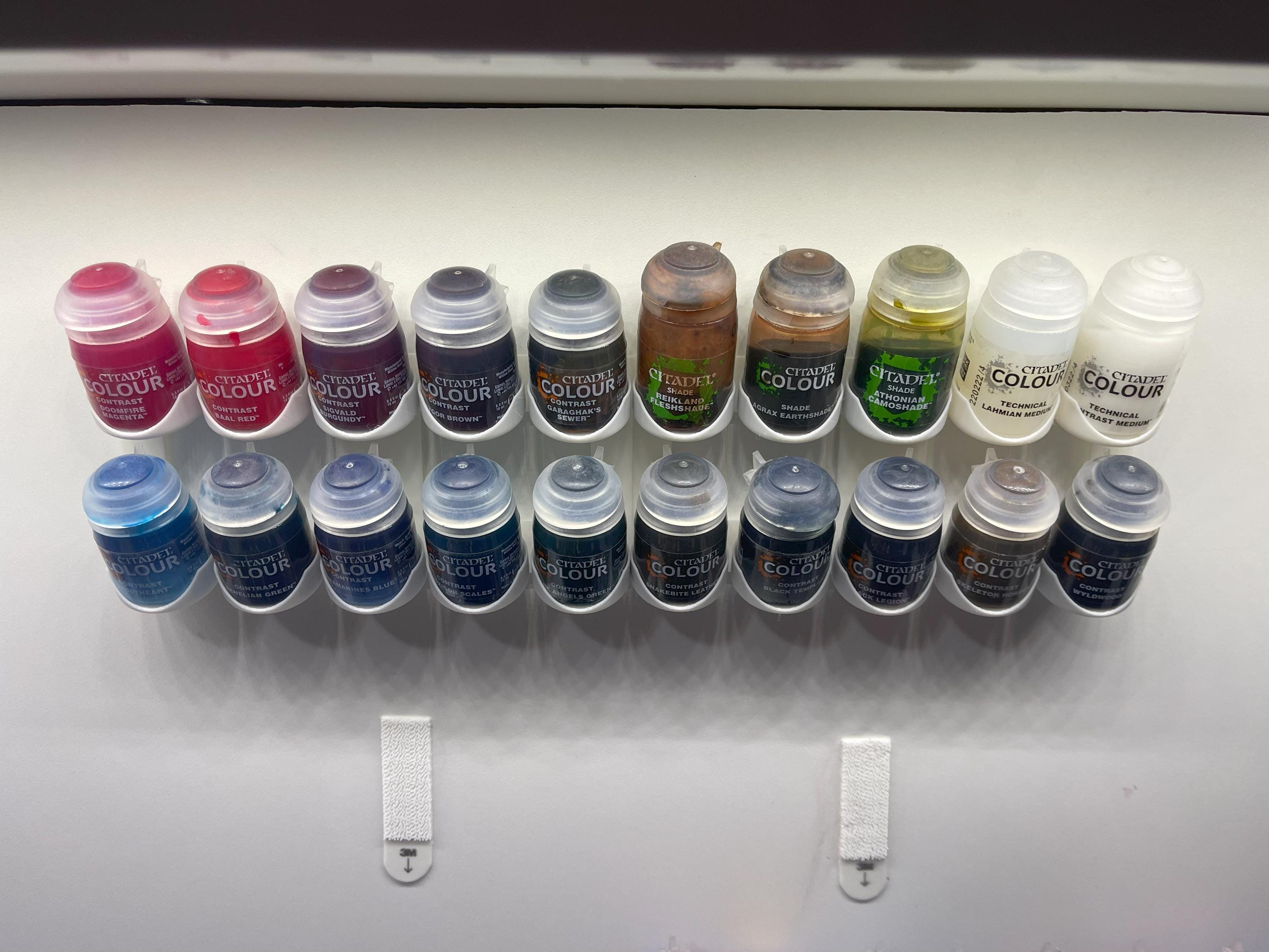 Wall-mounted Paint Rack for Citadel Paint Pots - Etsy