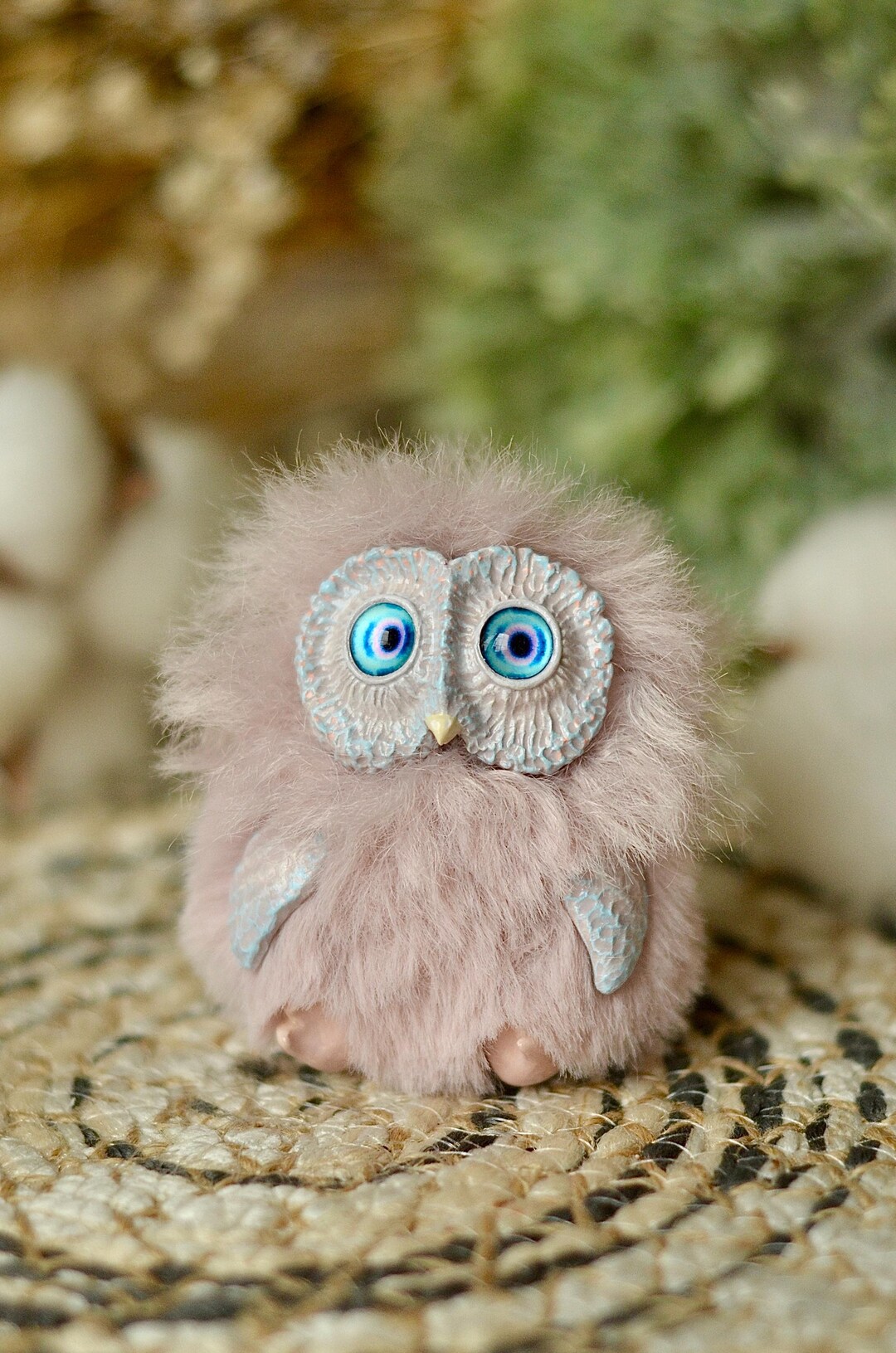 Owl Cute Mythical Creature Art Doll - Etsy