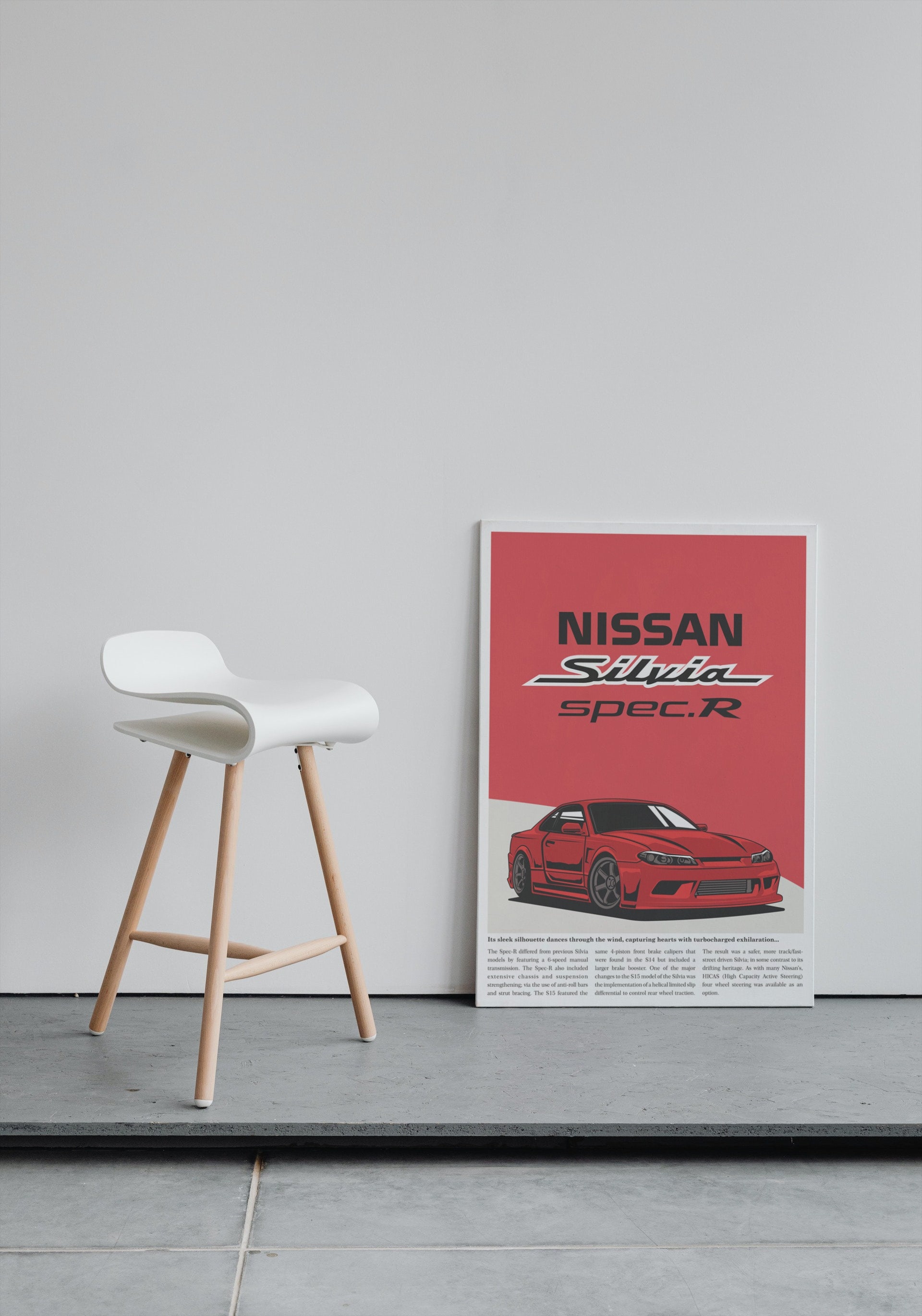Premium Nissan Silvia Poster - High-quality Digital Download - Car ...