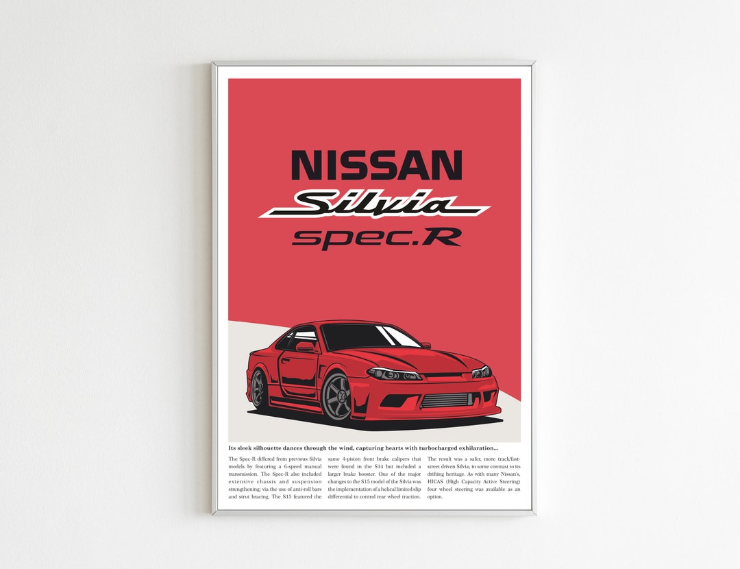 Premium Nissan Silvia Poster - High-quality Digital Download - Car ...