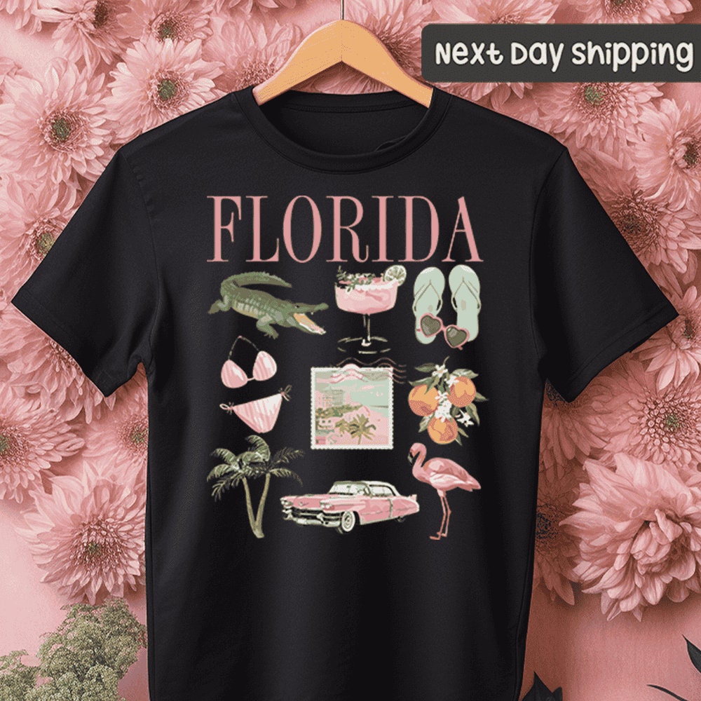 Vintage Florida Shirt, Retro Florida Shirt, Florida Lovers Gift, Y2K ...