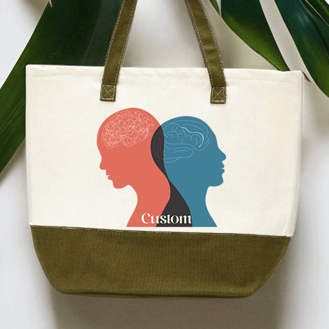 Custom Psychology Student Bag, Personal Psychology Tote Bag, Future ...