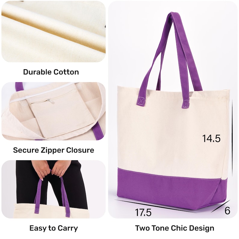 Personalized Auntie Cotton Tote Bag, Family Gift - Etsy