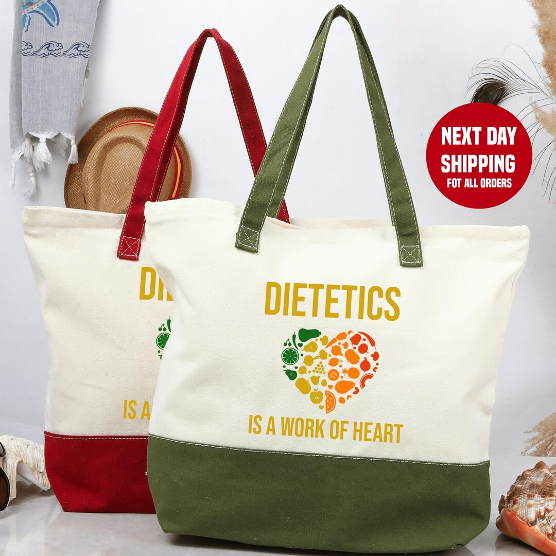 Dietetics Tote Bag, RD Gift, Nutrition Dietitian, Nutritionist Tote Bag ...