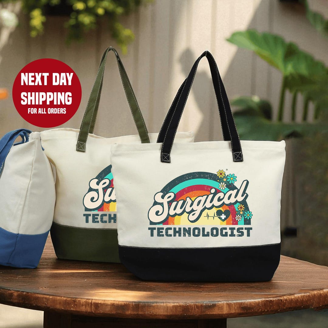 Surgical Tech Tote Bag: Nursing School Graduate Gift - Etsy