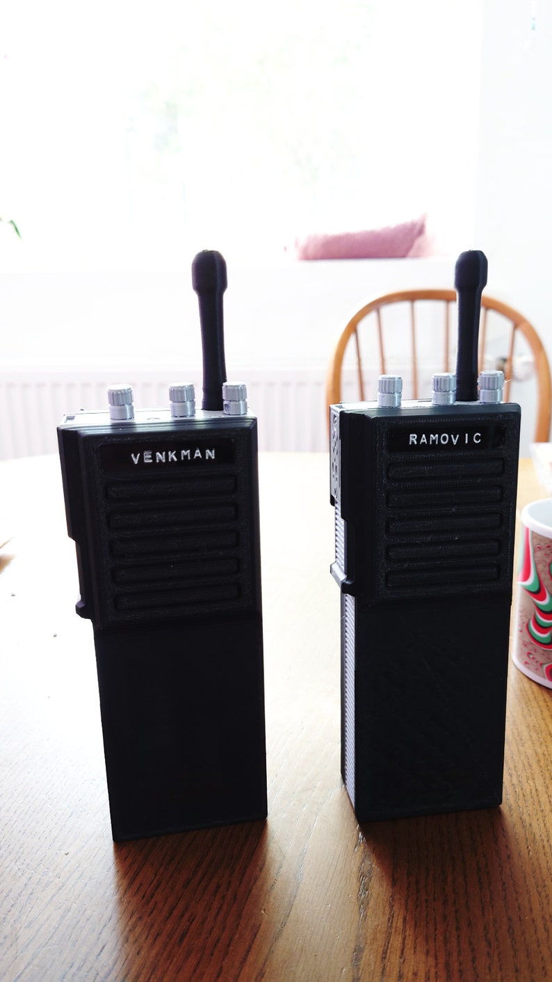 Ghostbusters Radio MT500 / Walkie Talkie Full Size Prop Kit With Custom ...