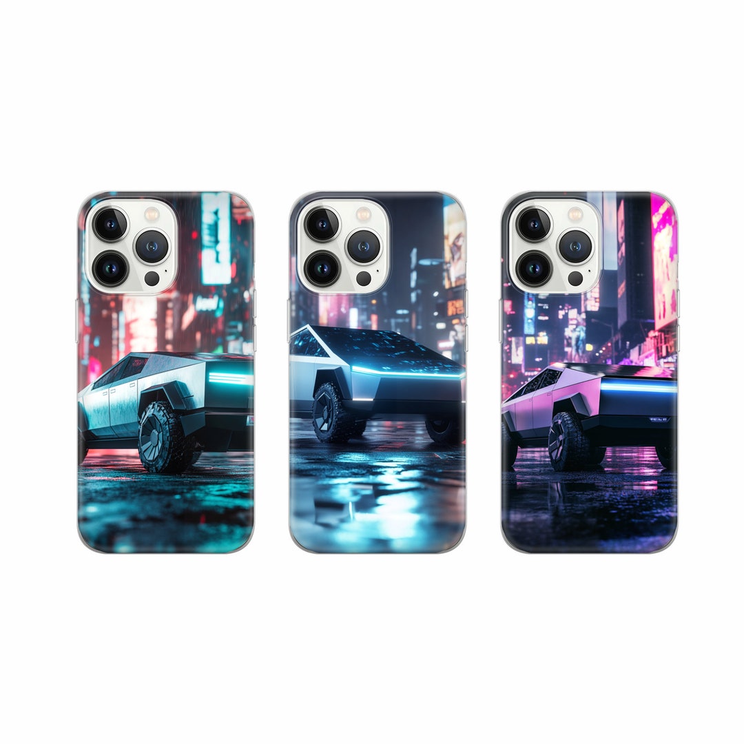 Tesla Phone Case Cybertruck Cover for iPhone 16 15 14 13 12 Pro Xs ...