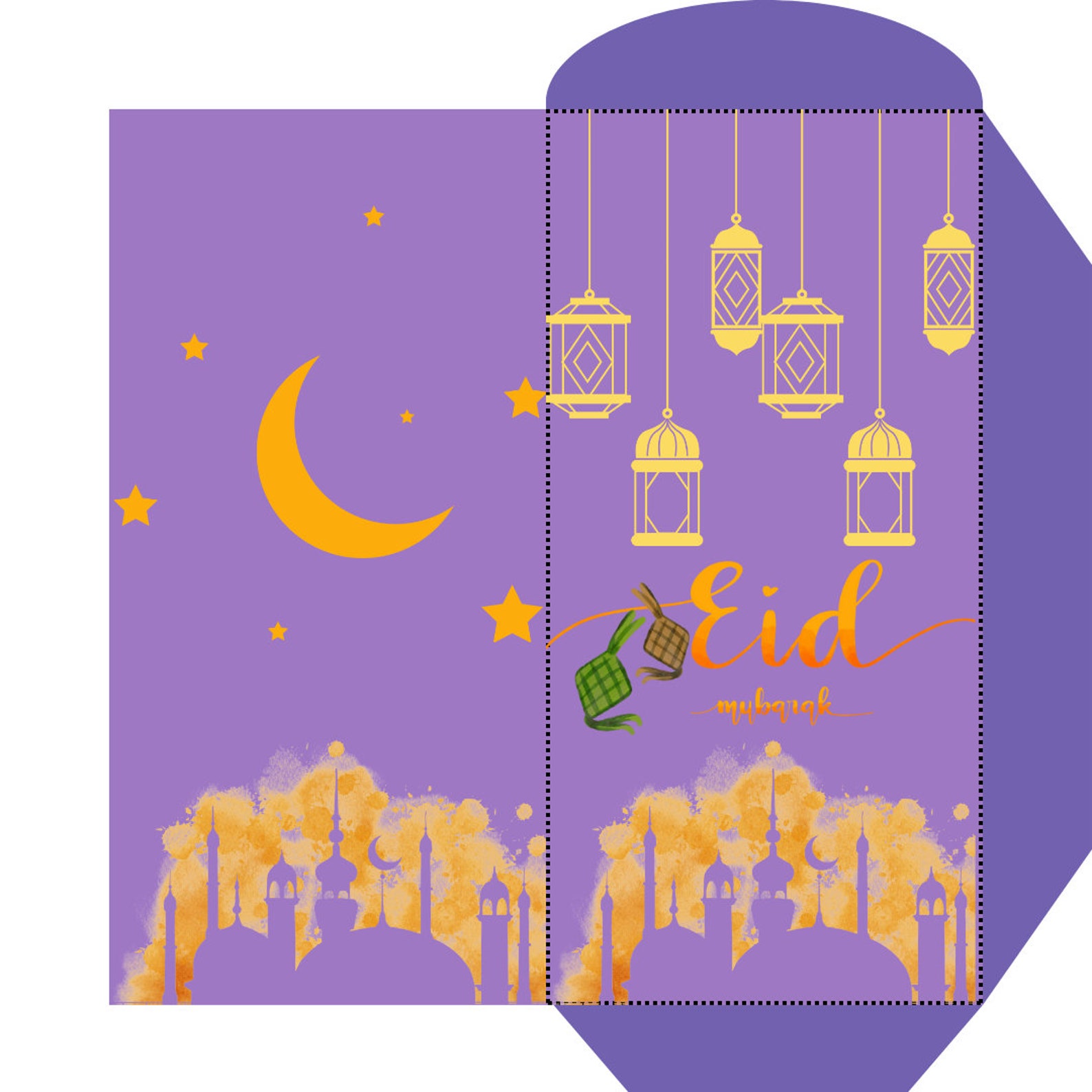 10 Design Sampul Raya Can Be Edit by Canva Apps - Etsy