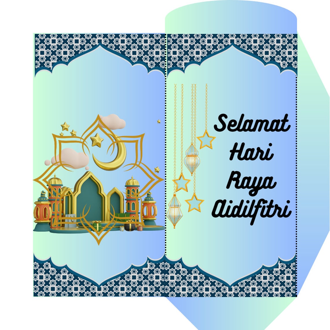 10 Design Sampul Raya Can Be Edit by Canva Apps - Etsy