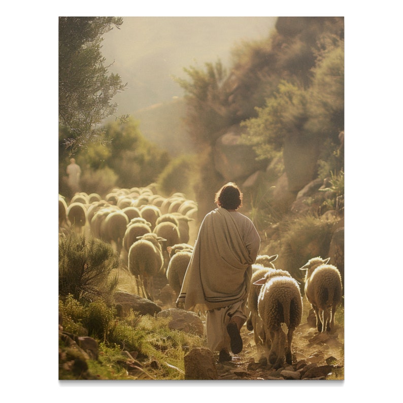 I Am the Good Shepherd, John 10:11 Wall Art / Downloadable Digital Wall ...