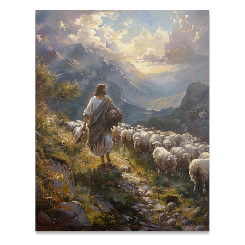 I Am the Good Shepherd, John 10:11 Wall Art / Downloadable Digital Wall ...