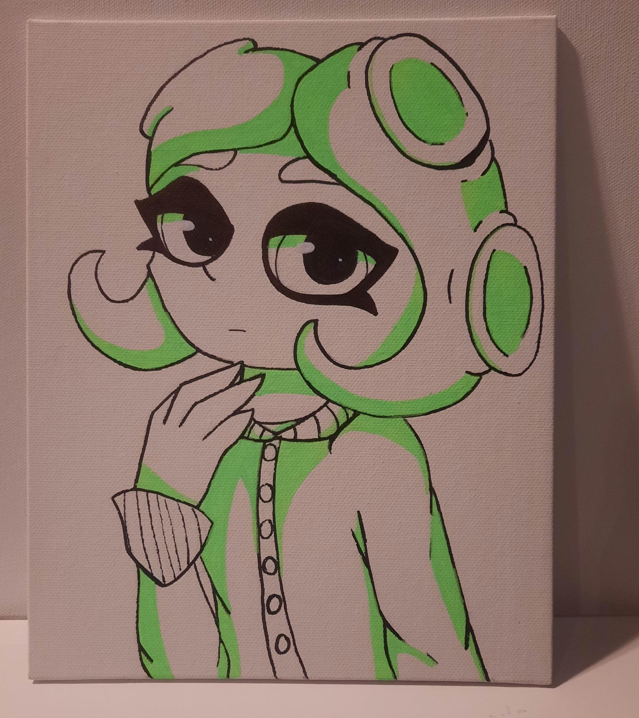 Hand Painted Custom Character Art - Etsy