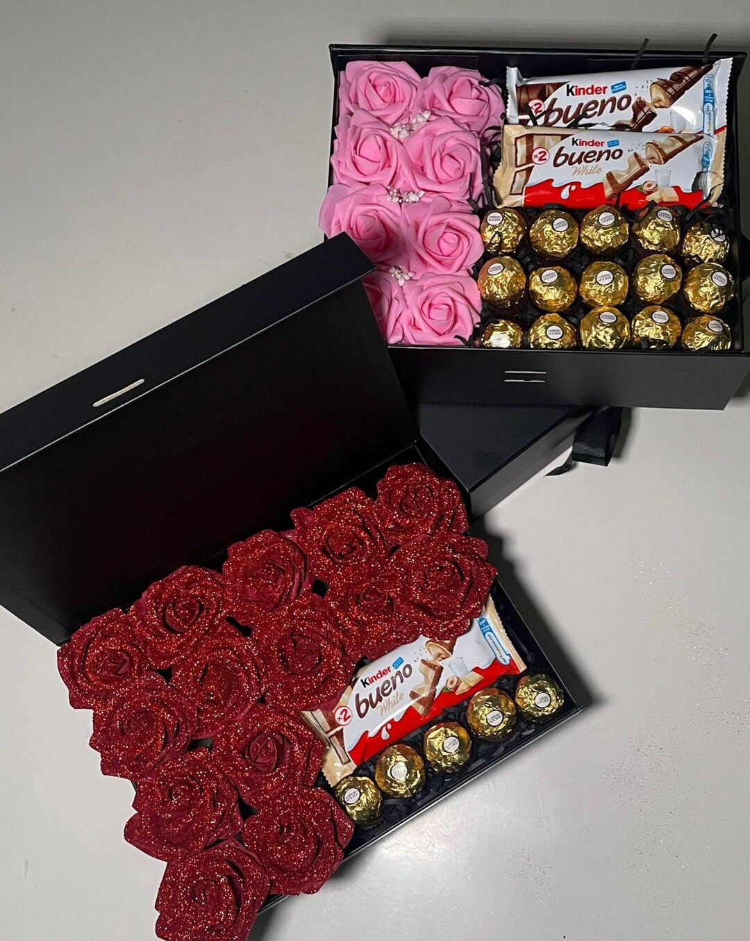 Chocolate & Roses Gift Box | Gift Hamper | Red Roses | Flowers and ...