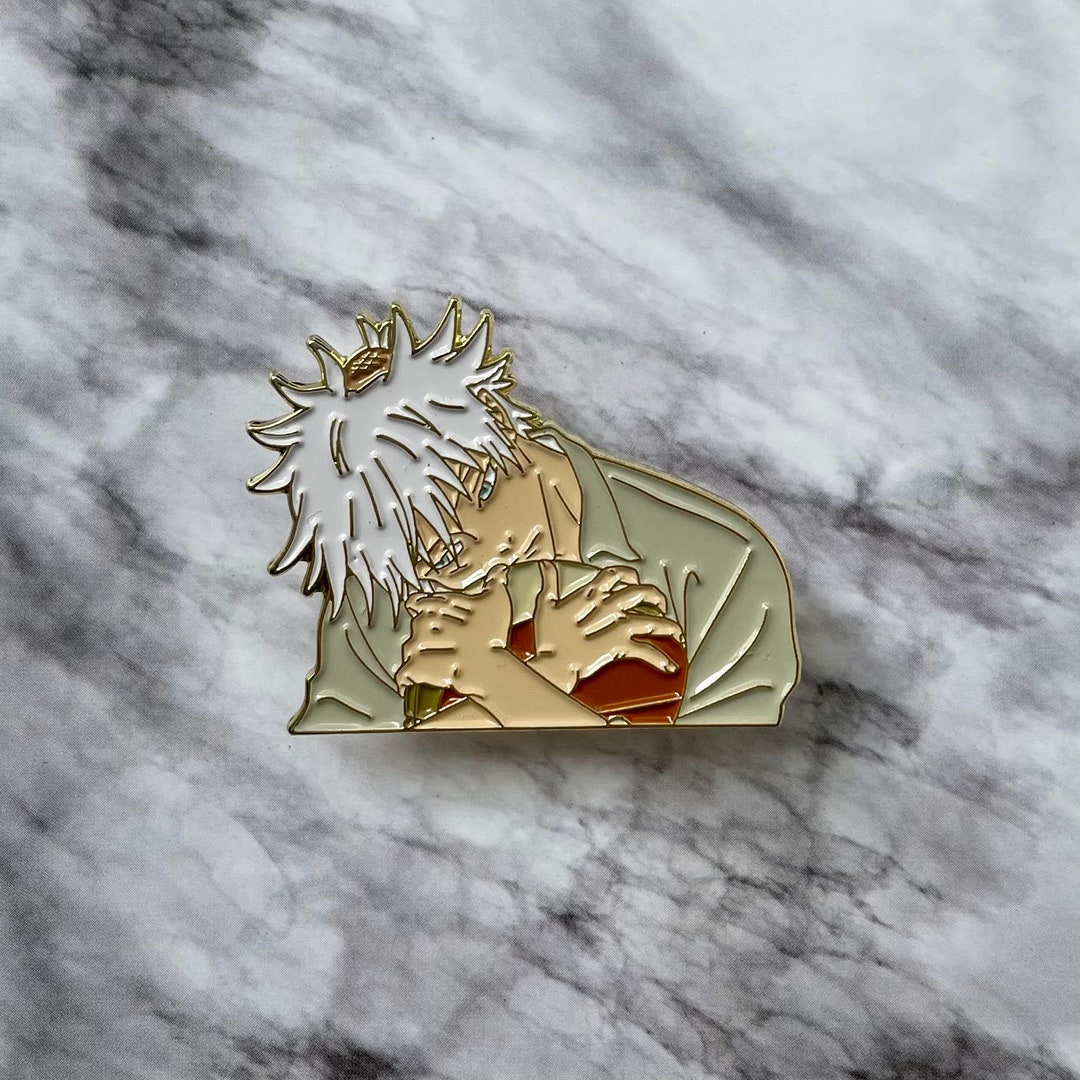 Gojo Satoru Enamel Pin Jujutsu Kaisen Anime Pins - Etsy