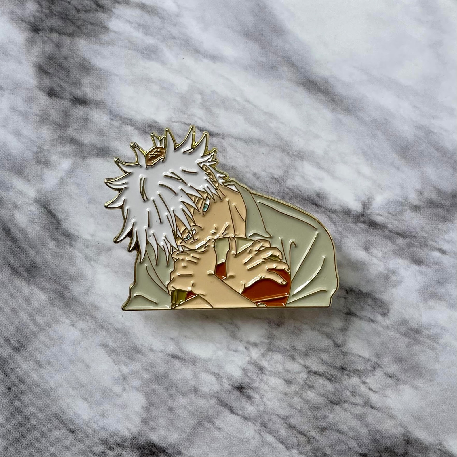 Gojo Satoru Enamel Pin Jujutsu Kaisen Anime Pins - Etsy