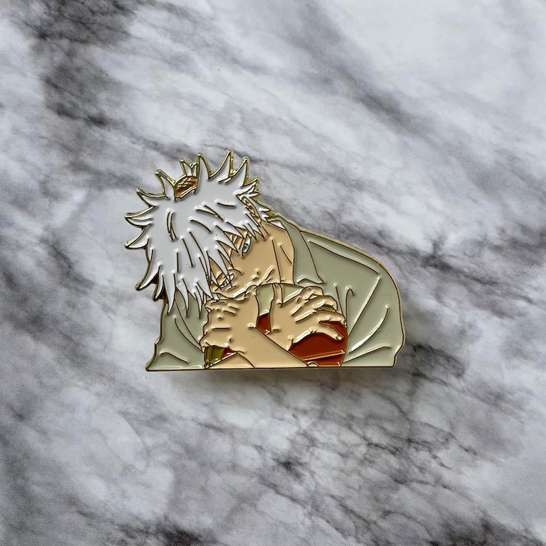 Gojo Satoru Enamel Pin Jujutsu Kaisen Anime Pins - Etsy