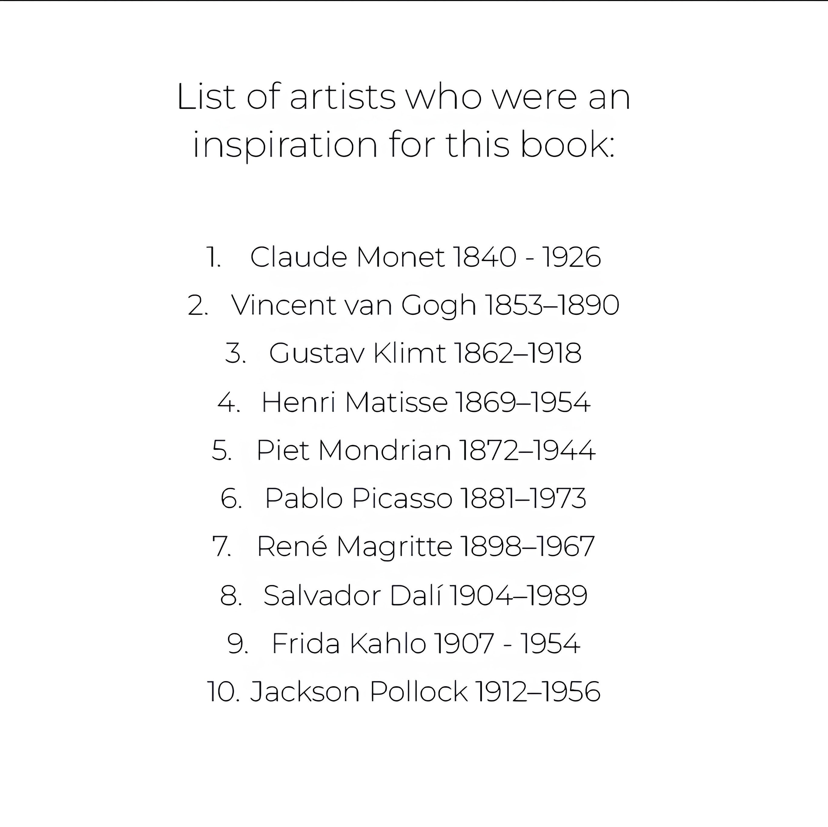 Interactive Digital Coloring Book, Art History Journey, 50 Unique ...