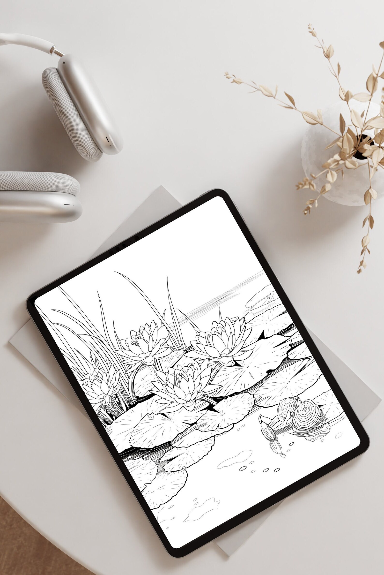 Interactive Digital Coloring Book, Art History Journey, 50 Unique ...