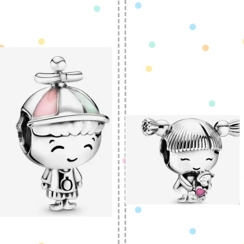 Little Girl Charm - Etsy