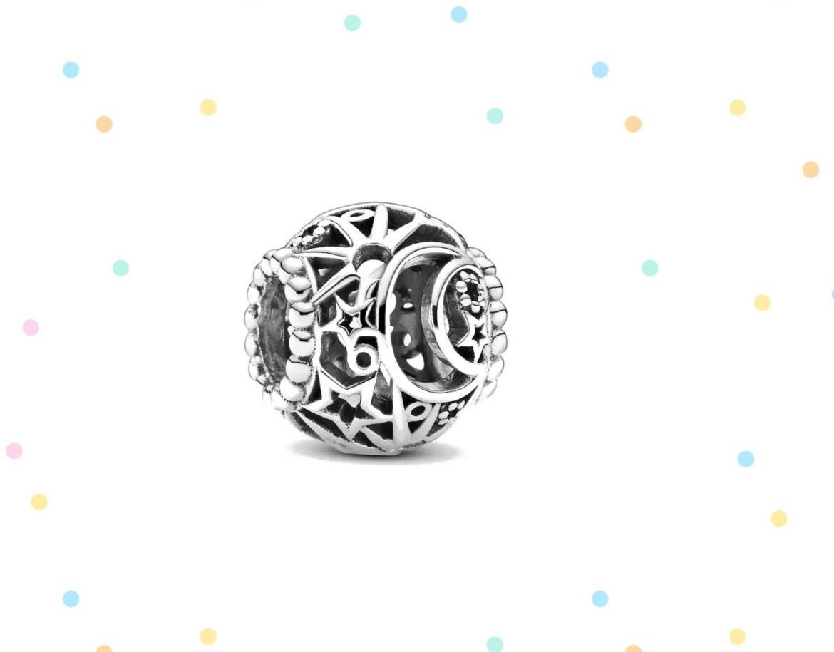 Buy Openwork Sun and Moon Charm Silver Charms for Bracelet Authentic Genuine Silver Charms 2024 Charms Silver 925s Charms Online in India Etsy