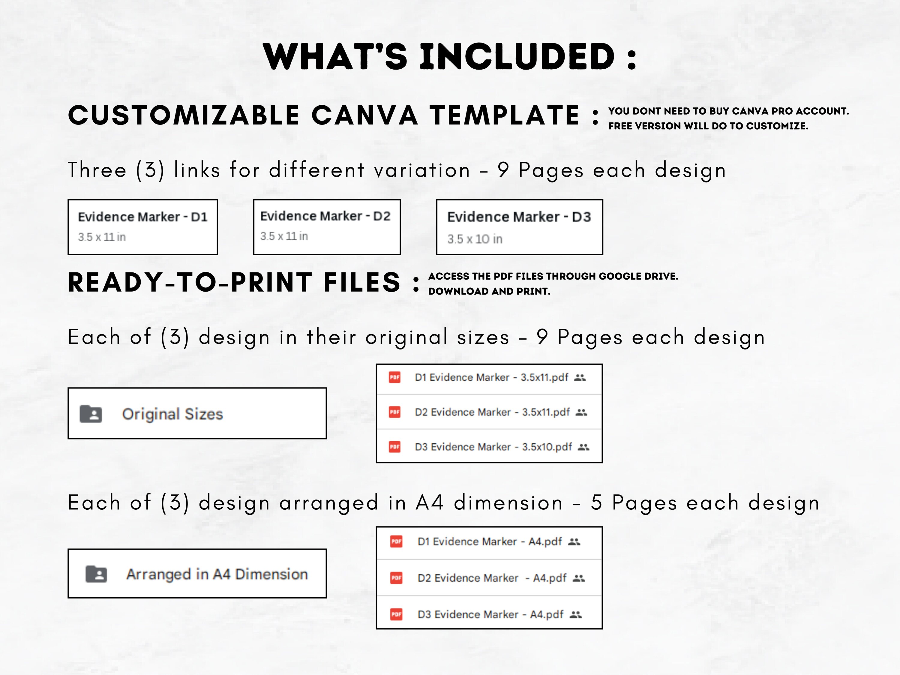 Crime Scene Evidence Marker Template Yellow Number Label Detective ...