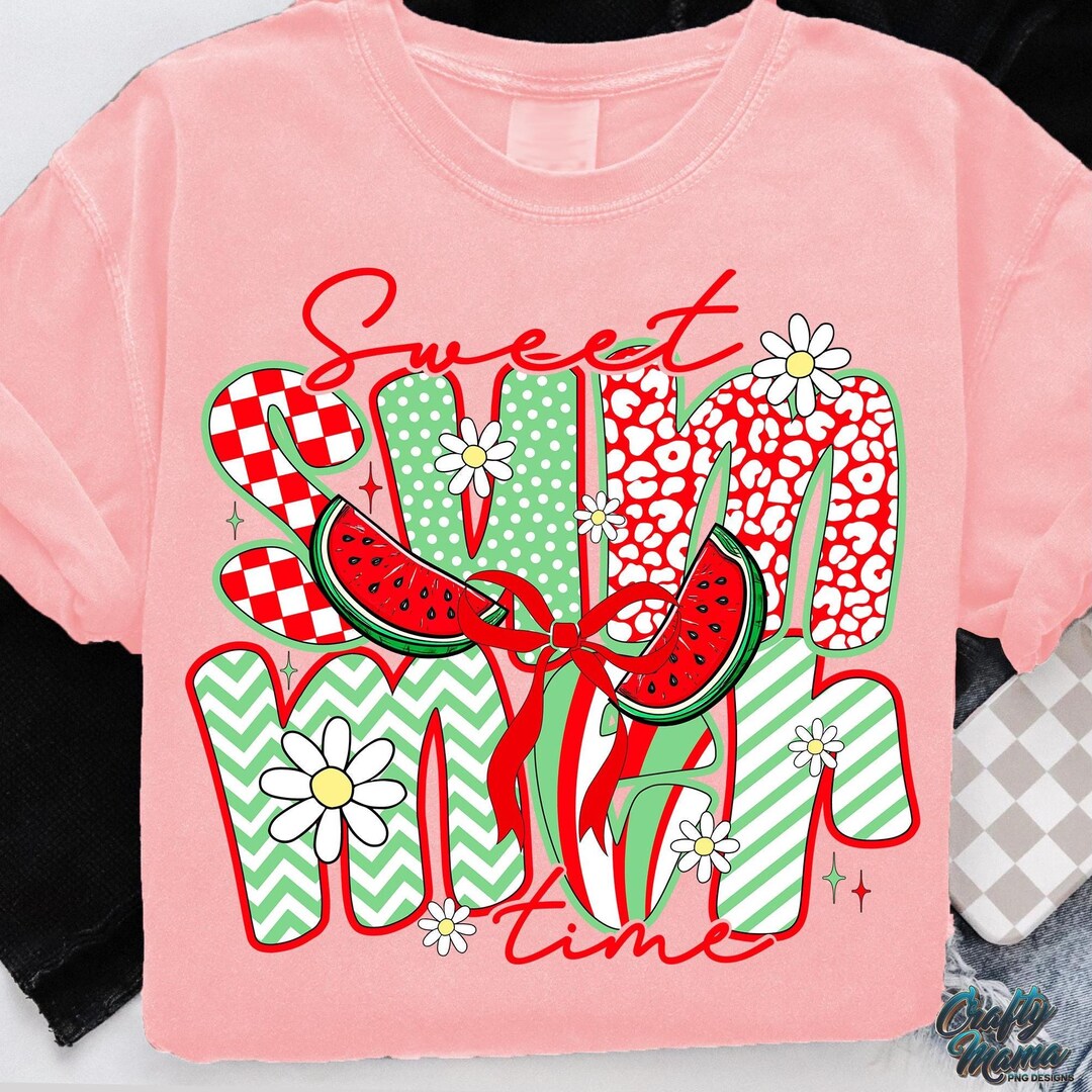 Sweet Summer Time PNG, Popular Summer Png, Watermelon Shirt Png, Summer ...