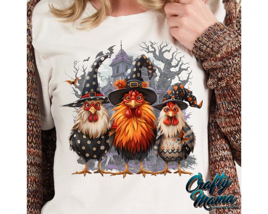 Chicken Halloween PNG, Spooky Chickens Png, Halloween Chickens Png ...