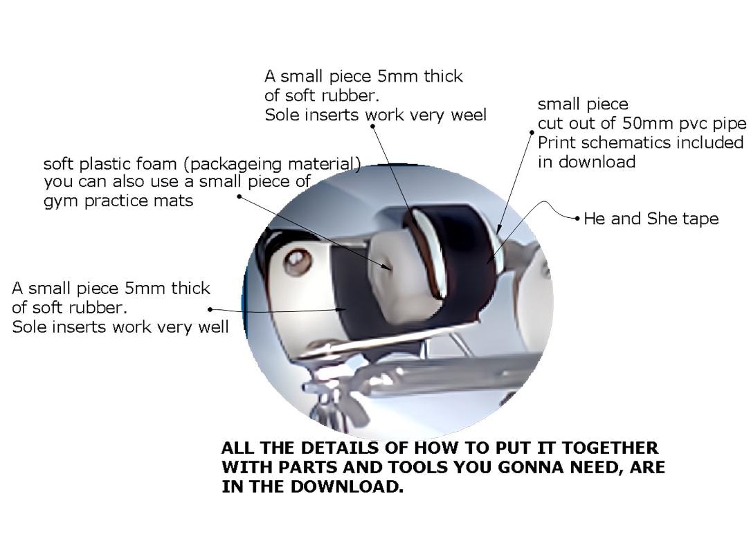 DIY Homemade Penile Stretcher / Extender Traction Device - Redesigned ...