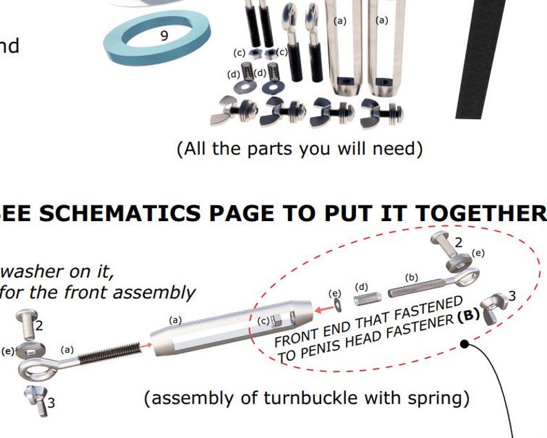 DIY Homemade Penile Stretcher / Extender Traction Device - Redesigned ...