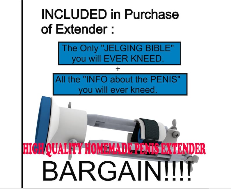 DIY Homemade Penile Stretcher / Extender Traction Device - Redesigned ...