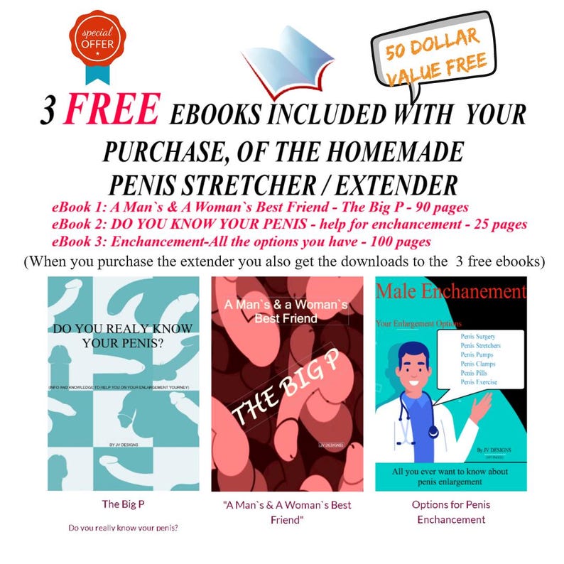 DIY Homemade Penile Stretcher / Extender Traction Device - Redesigned and Updated for 2025 to ...