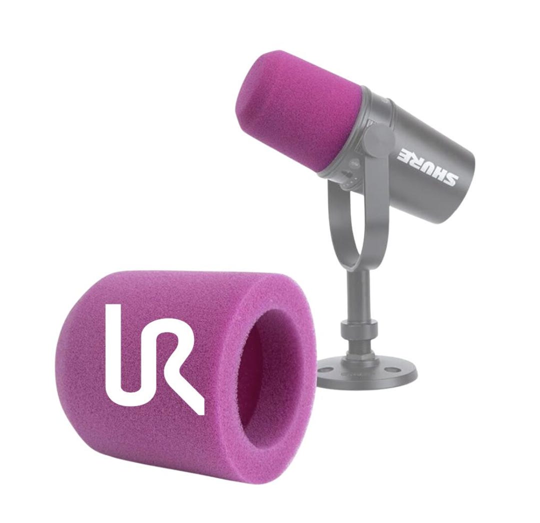 Custom Purple MV7 Custom Pop Filter, Full-color Logo, Any Design - Etsy