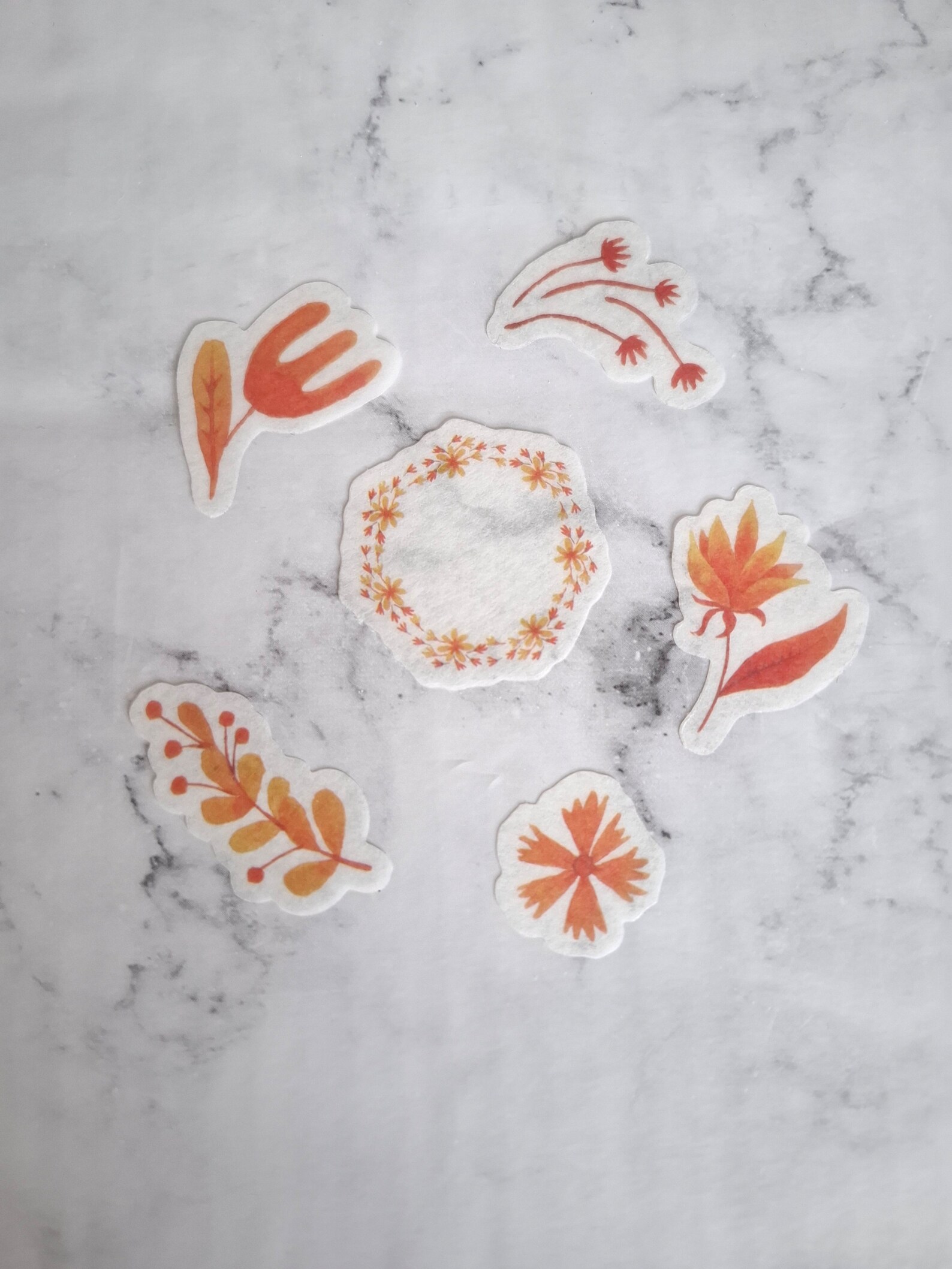 Autumn Sticker Set 6 Pieces - Etsy