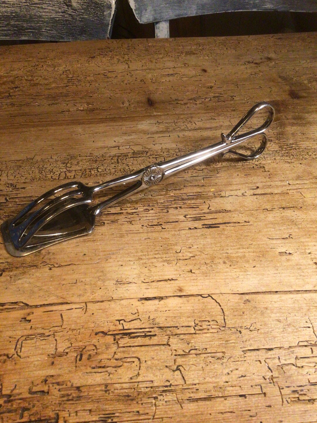 Vintage Cake Tongs, Pastry Tongs, Silver Plated E P Zinc - Etsy